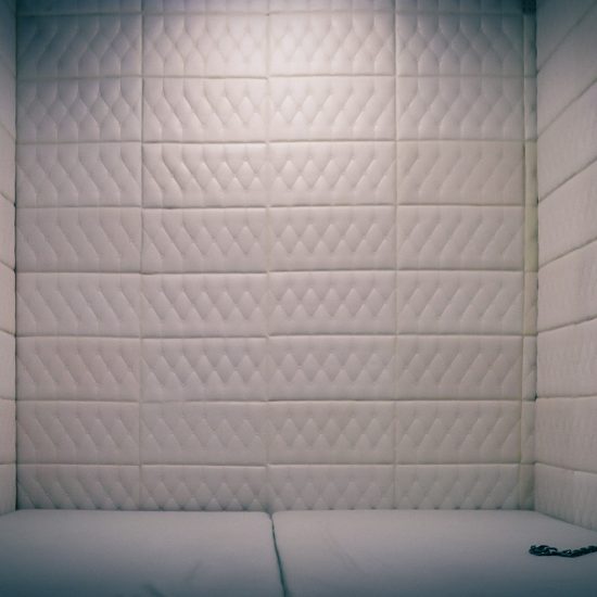 White Padded Room & Insane Asylum Standing Production Set