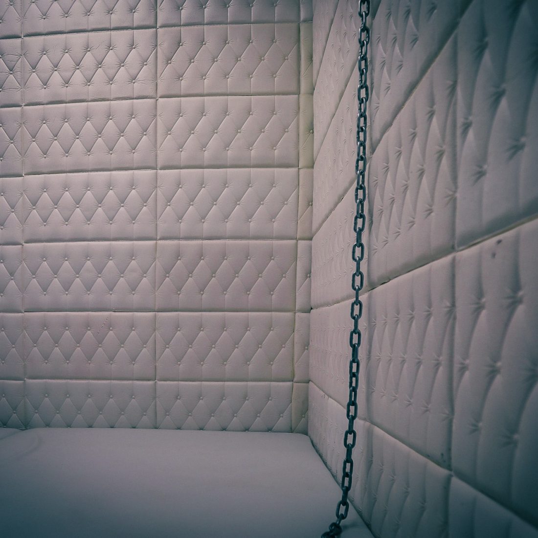 White Padded Room & Insane Asylum Standing Production Set